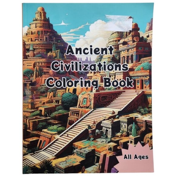Scholastic | Toys | Ancient Civilizations Coloring Book Ancient Rome ...